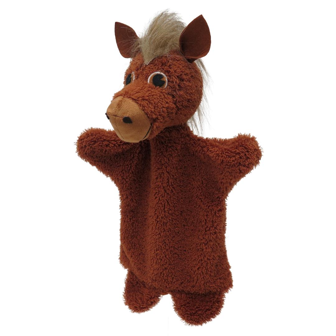 Paard - Handpop 30cm - Hawi Speelgoed